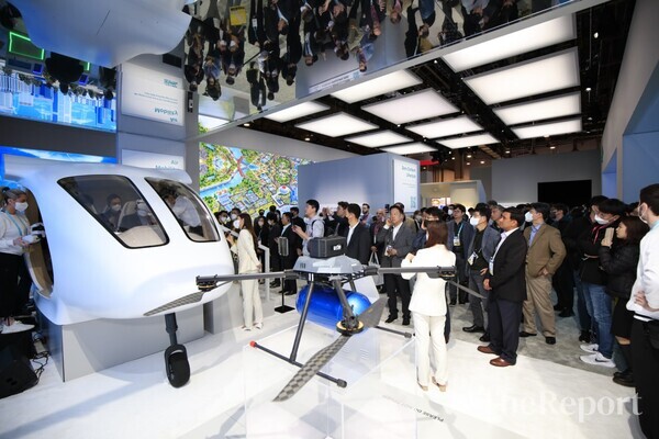 [CES2023] SK 탄소감축 진심 통했다…통합관 3만명 몰려