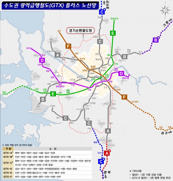 내년 상반기 수서~동탄 구간 개통 비롯… '경기도, GTX 시대 개막'