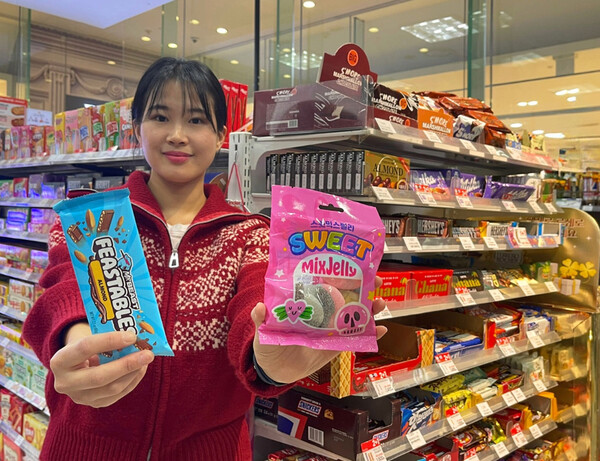 SNS 화제 '파스타 모양 초콜릿'···GS25 론칭